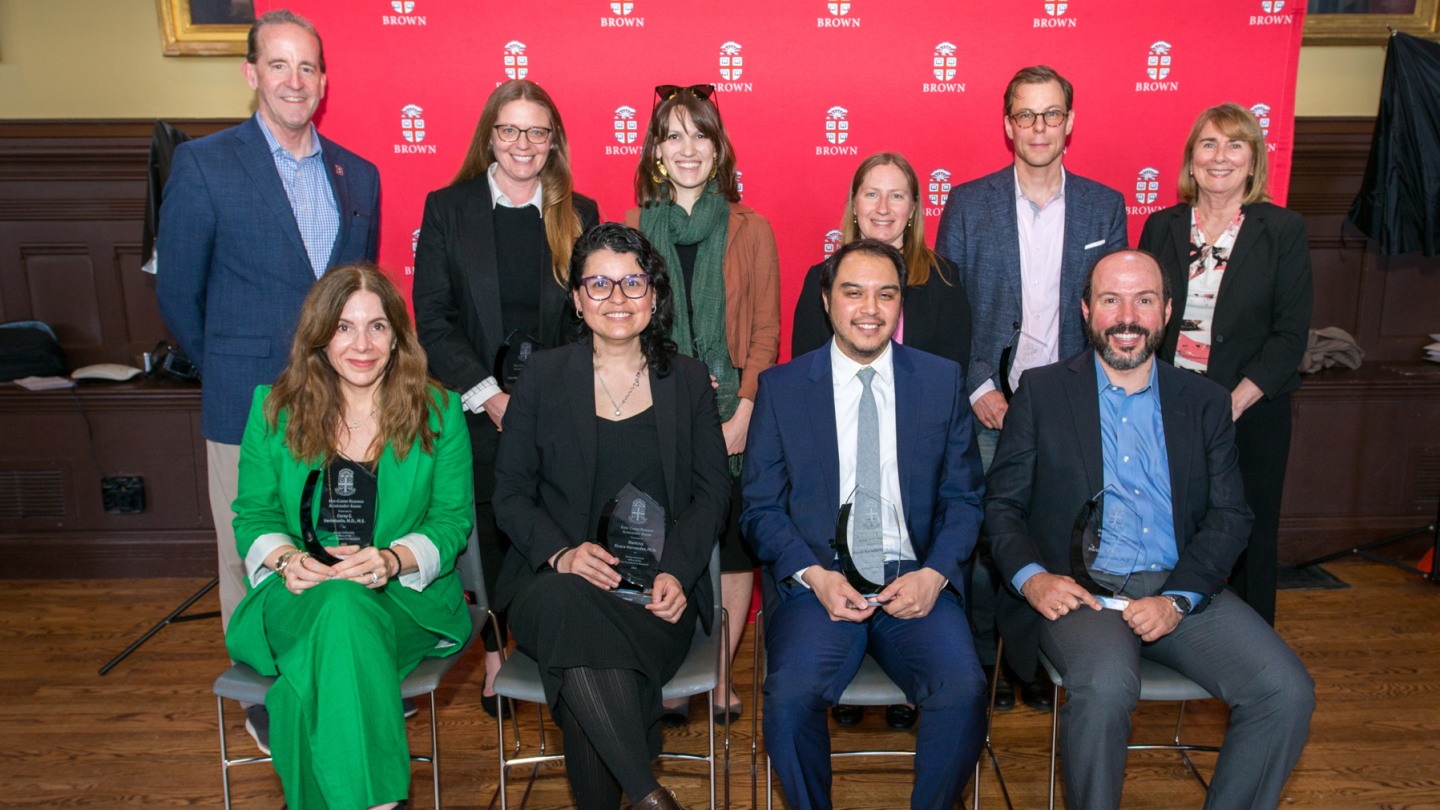 2024 Research Achievement Awardees | Division of Research | Brown ...